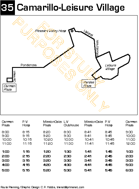 Integrated bus service for Ventura County